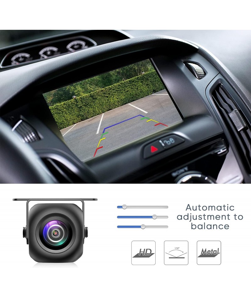 KOBANOICA Backup Camera 170 Degree Night Vision IP69 Waterproof ...