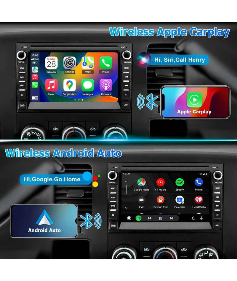 Kobanoica Car Radio for Chevrolet Buick GMC Sierra Yukon Chevy ...